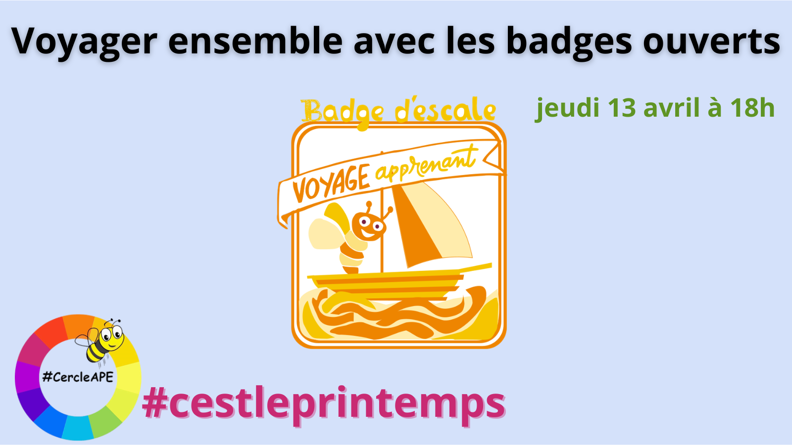 Voyager ensemble avec les badges ouverts – Cercle APE